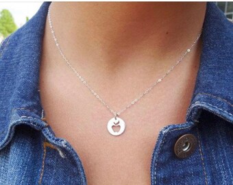 Apple necklace | Etsy