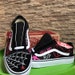 Vans Old Skool Lil Peep "spider Web" Handmade Painting - Etsy
