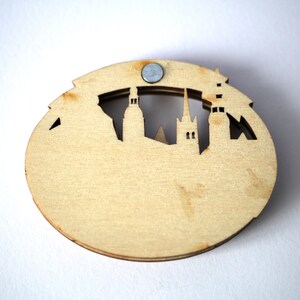 3D Fridge Magnet Riga Old Town Theme Souvenir, Latvia Travel Gift ...