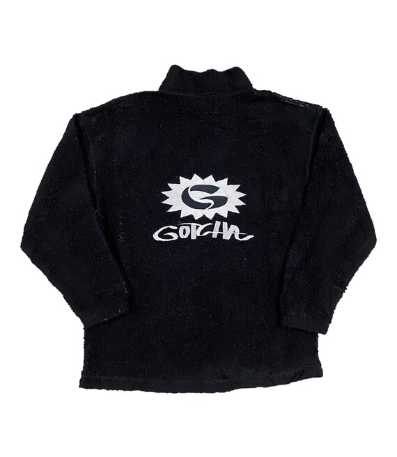 Vtg!!!Rare 90’s Gotcha Embroidery Big Logo Pullover T… - Gem