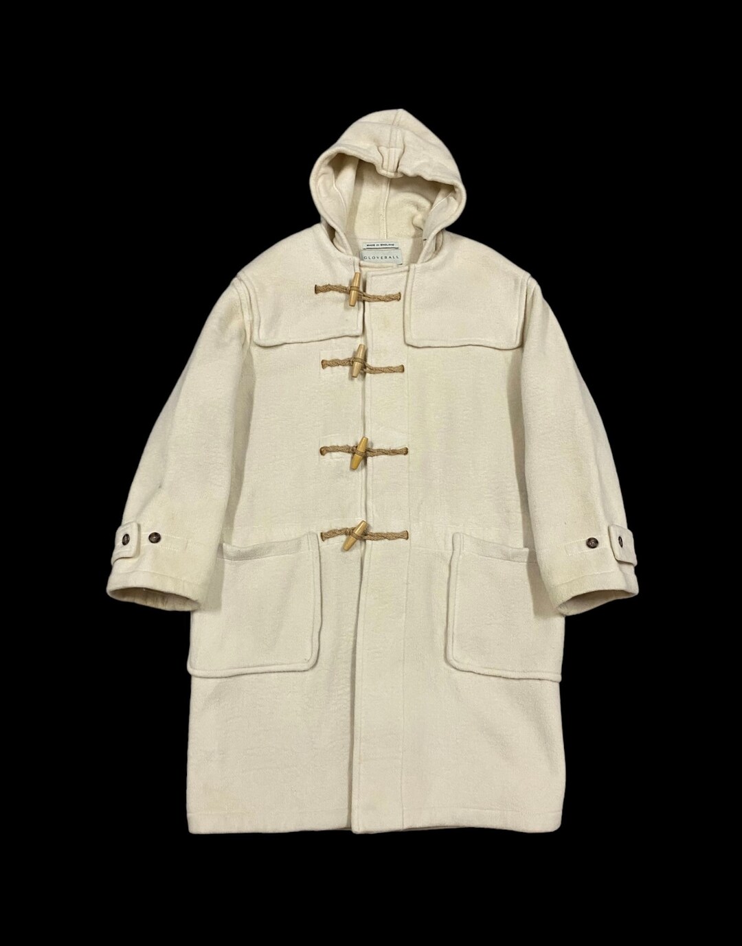 Vtgrare Gloverall Duffle Coat Toggle Button Wool Longjacket/made in ...