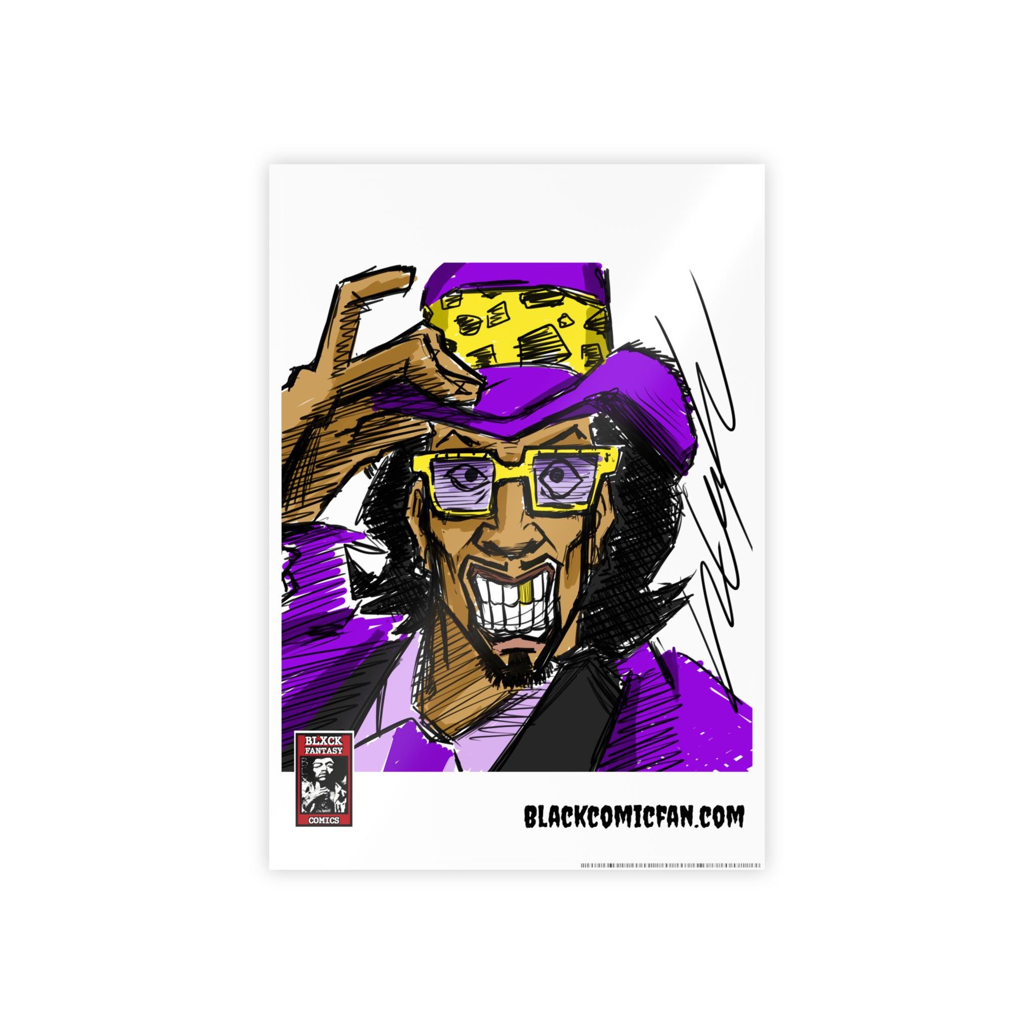 Pimp Named Slickback Poster - Etsy