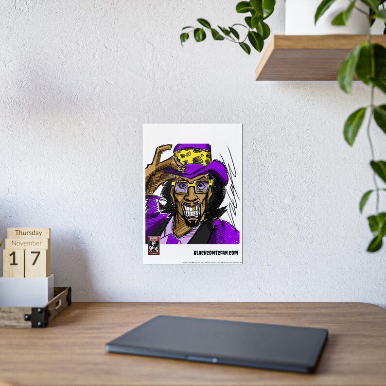 Pimp Named Slickback Poster - Etsy