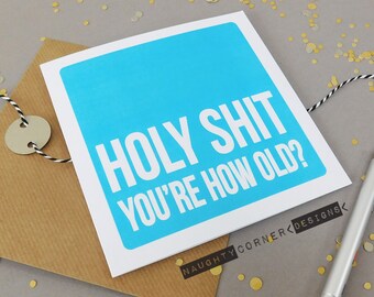 Rude Offensive Cards - Etsy