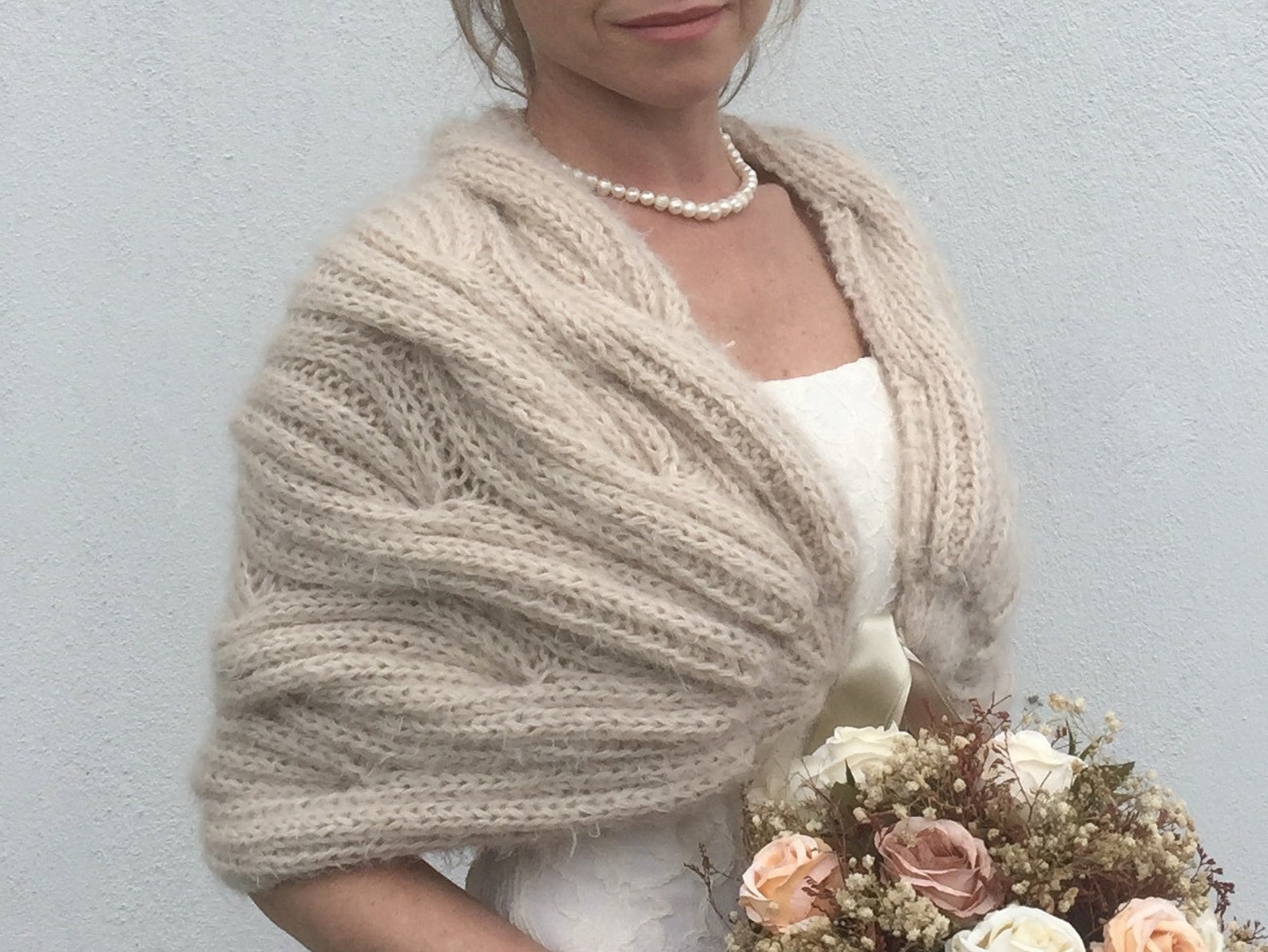 Winter Wedding Shawl Bridal Wrap Bridesmaid Gift Bride - Etsy