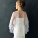 Wedding Cape Ivory Pearl Topper Bridal Capelet Alternative - Etsy