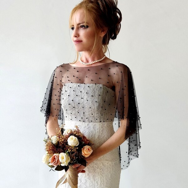 Sheer Capelet - Etsy