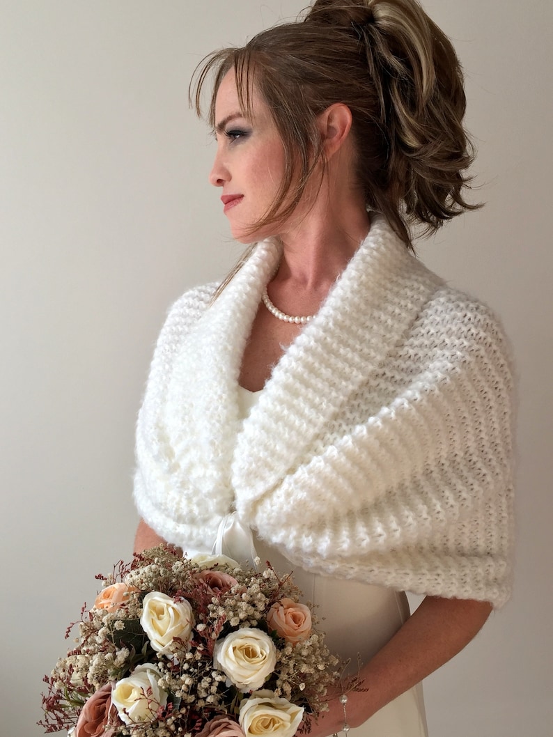 Wedding Shawl Bridal Wrap Bridesmaid Bolero Ivory Cover Up - Etsy