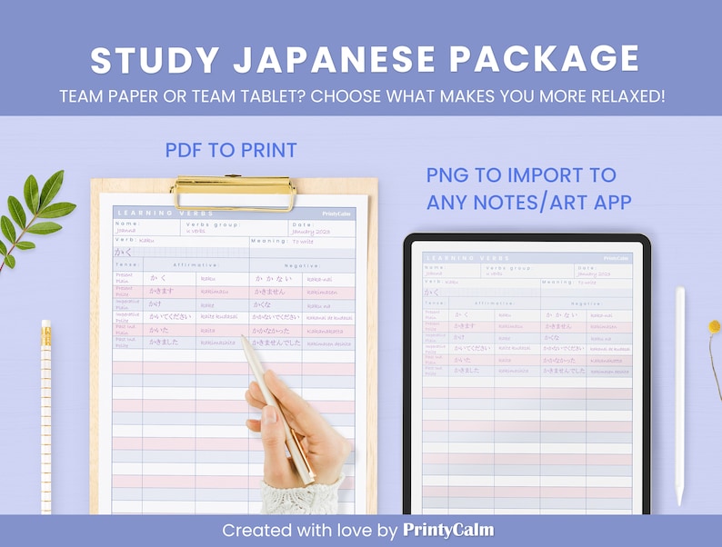 Japanese Study Package Japanese Starter Pack Japanese - Etsy