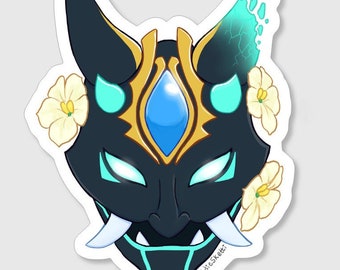 Xiao Butler AU Vinyl Sticker genshin Impact - Etsy