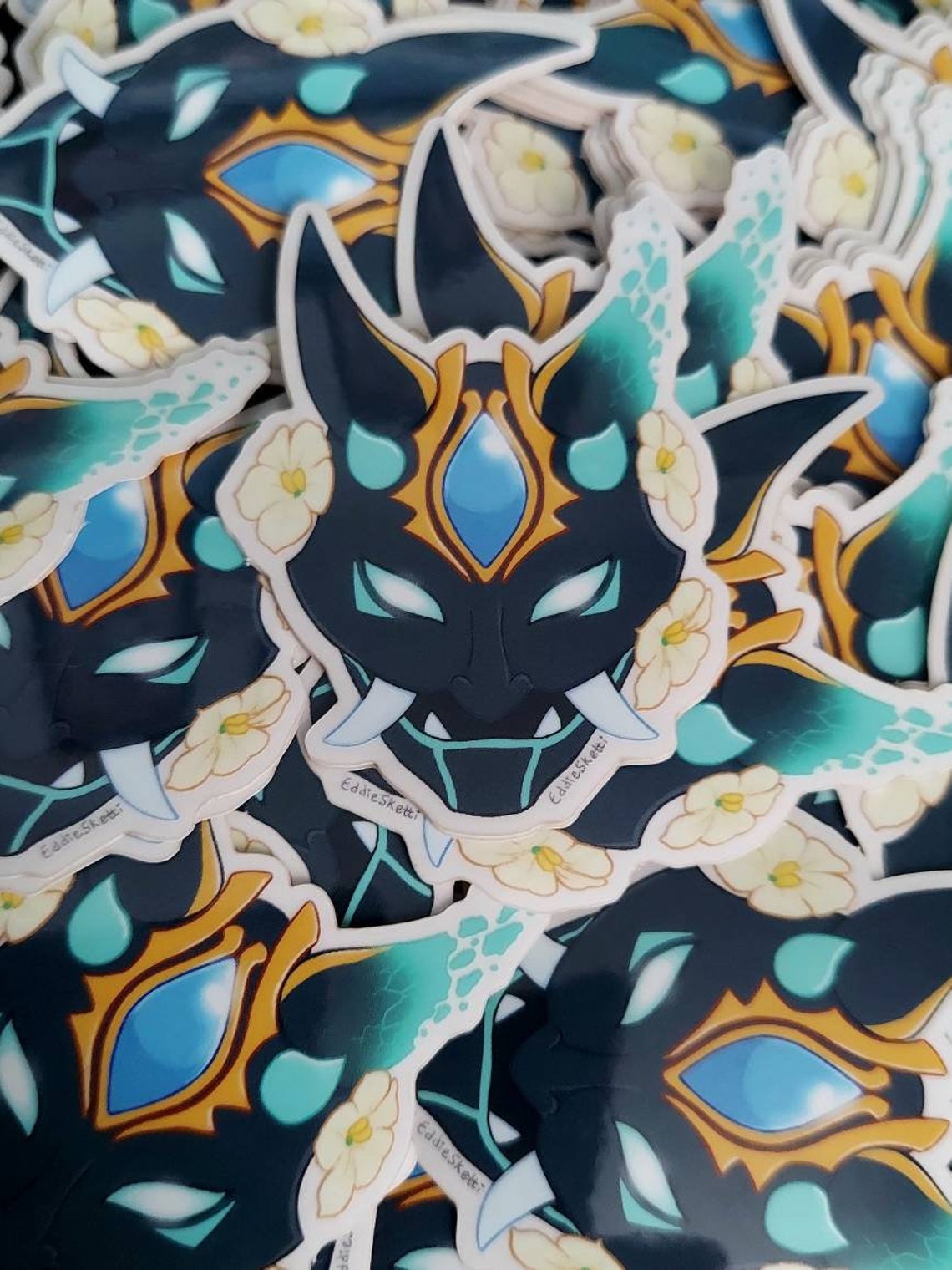 Xiao clear vinyl sticker | Etsy