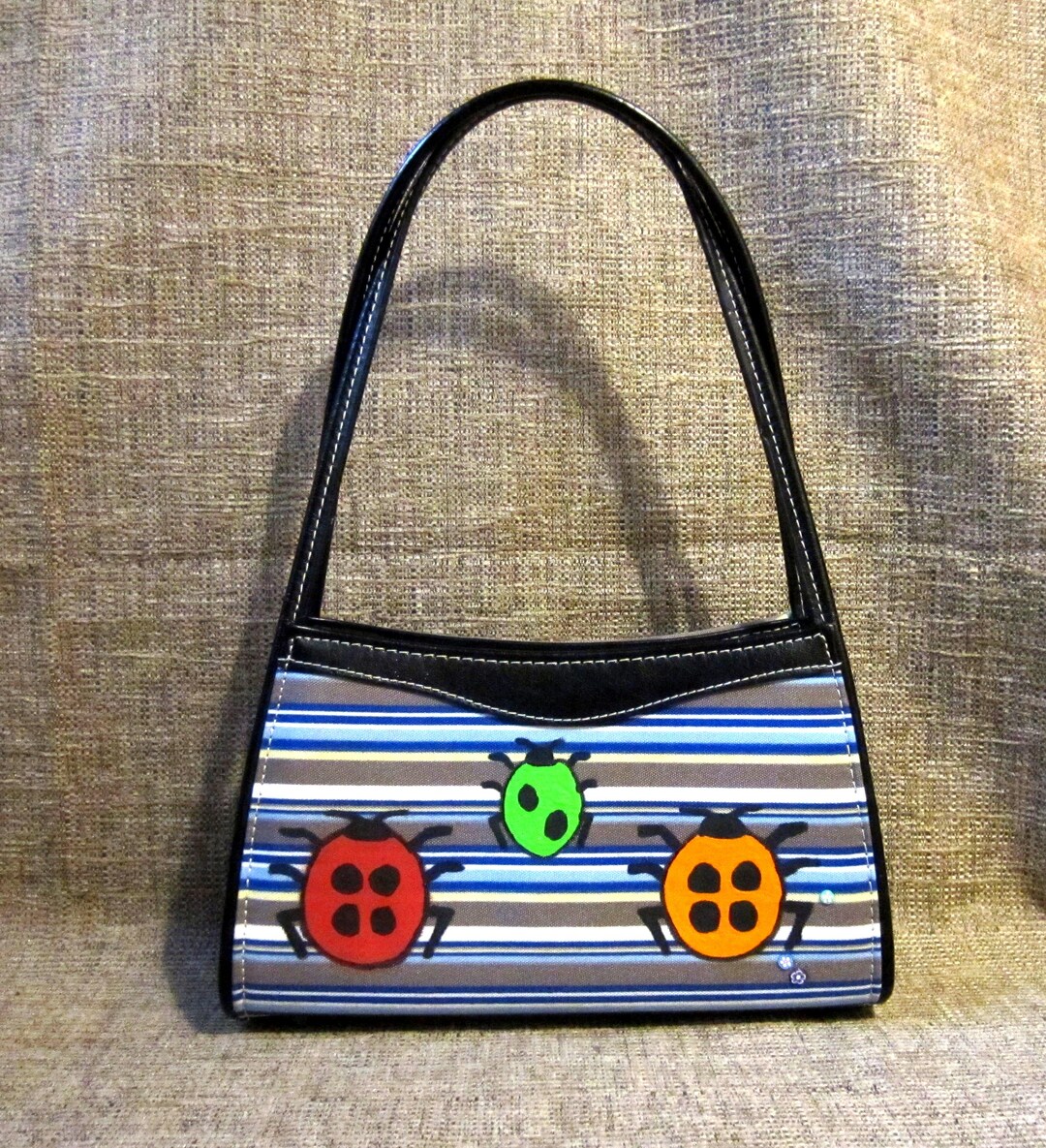 Hand Painted Bugs Purse - Etsy