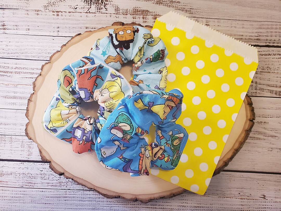 Cartoon 80's Scrunchie, Scrunchies,hair Ties, Hair Accessories ...