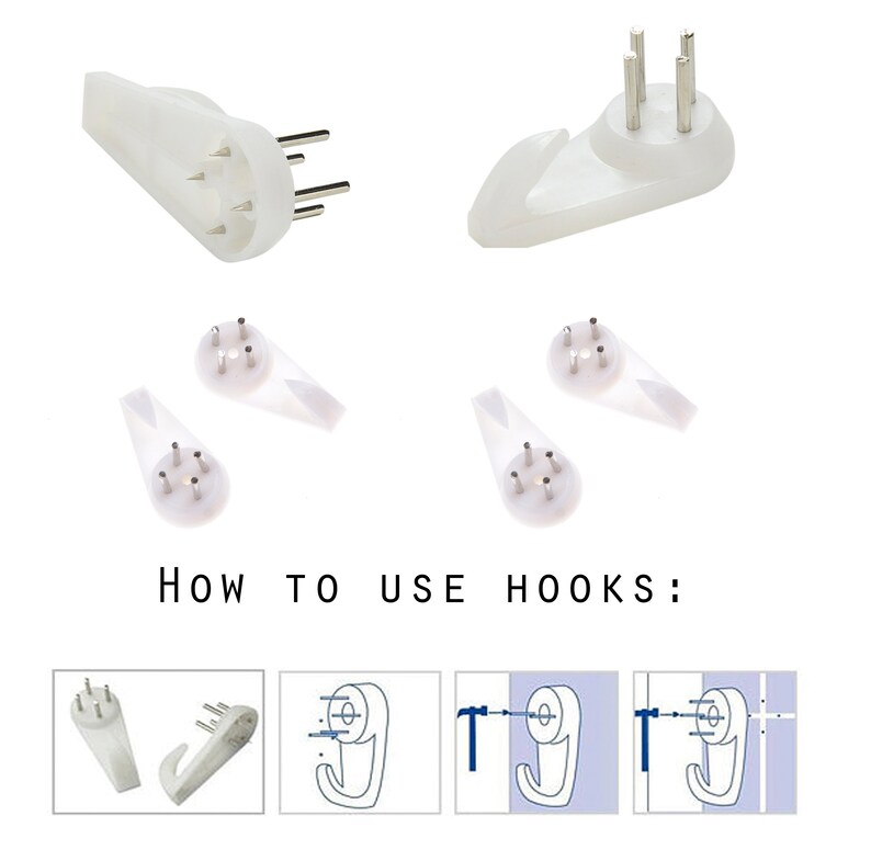 Rose Gold Wire Wall Grid SHELF CLIPS Mood Board Photo - Etsy