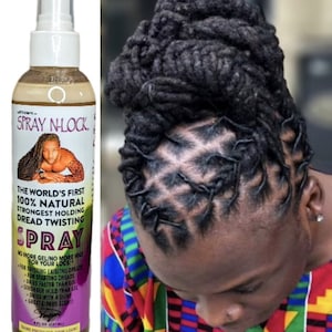 SPRAY N-lock©-world's Strongest Holding Loc Twisting Product - Etsy