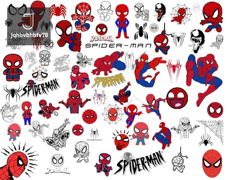1000 Spiderman Svg and Png Files: Spiderman SVG Bundle, Spidey SVG ...