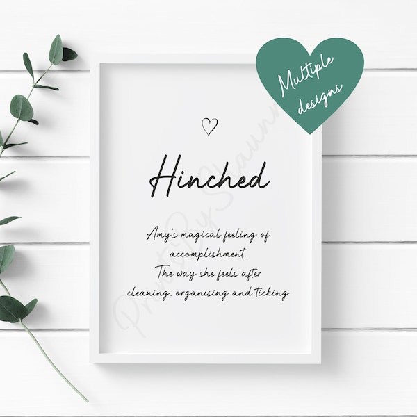 Mrs Hinch Print - Etsy