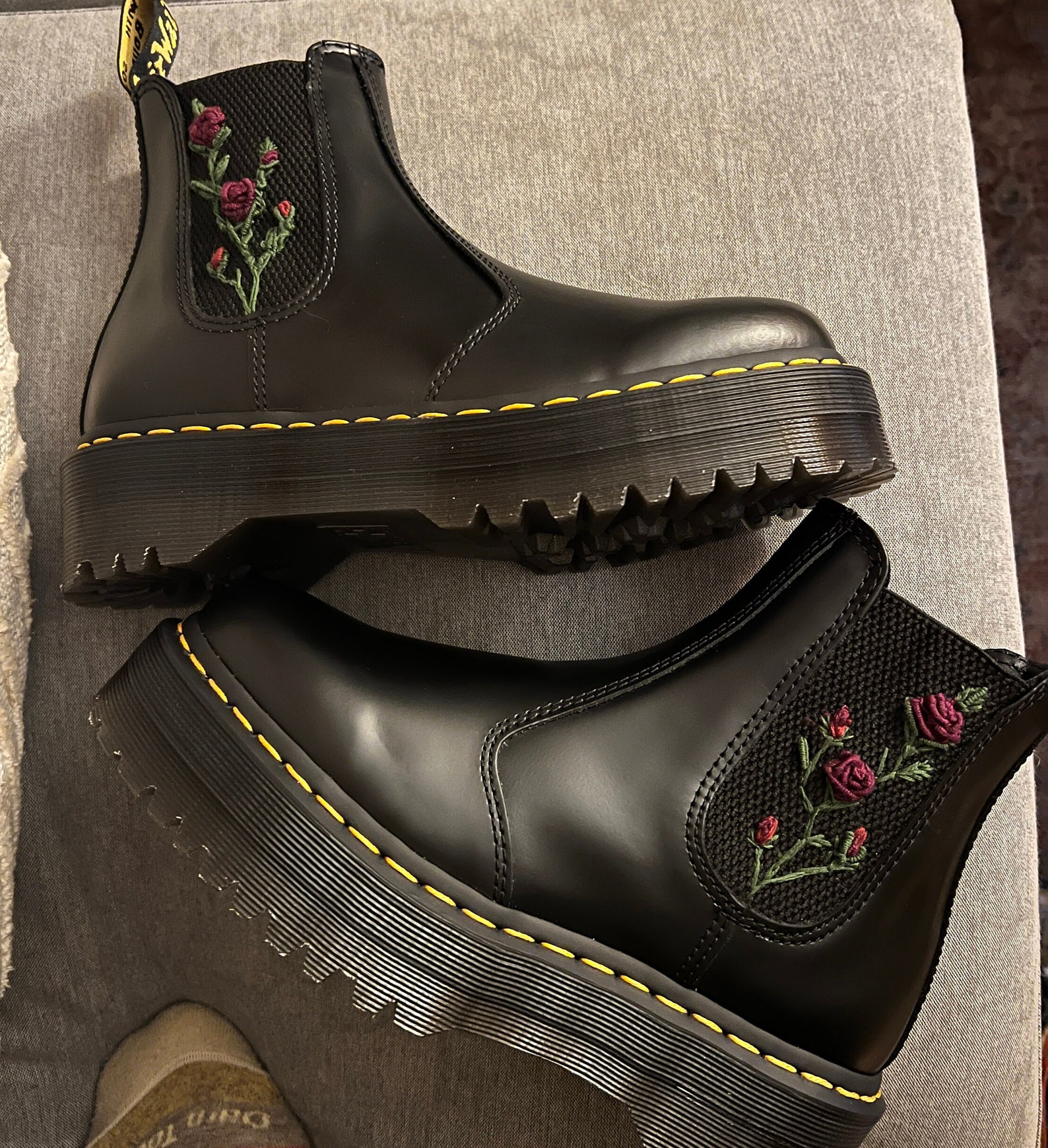 Custom Boots Embroidery - Etsy