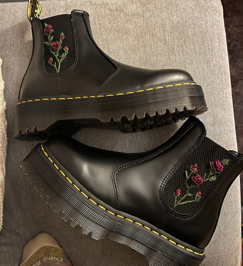 Custom Boots Embroidery - Etsy