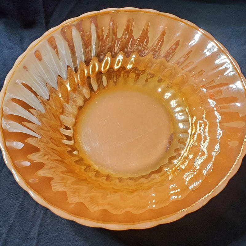Orange Fire King - Etsy