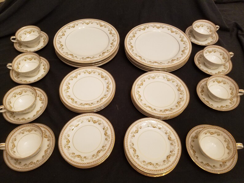Noritake Shelburne China Pattern 5316 40 Pieces Service - Etsy