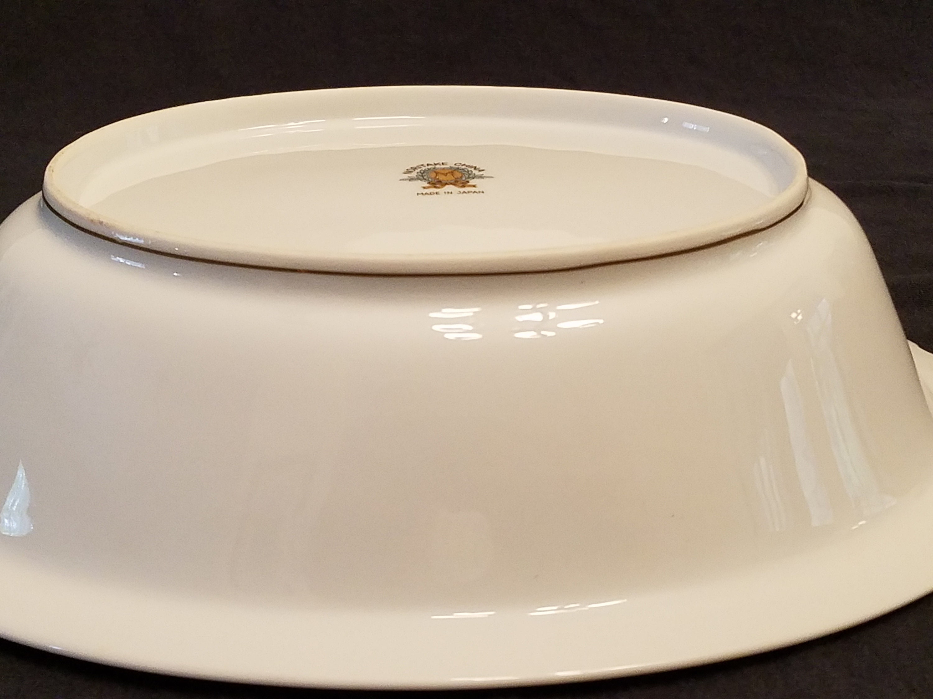 Vintage Noritake Rose & Leaf Pattern 5020 10 1/2 Oval Vegetable Bowl - Etsy