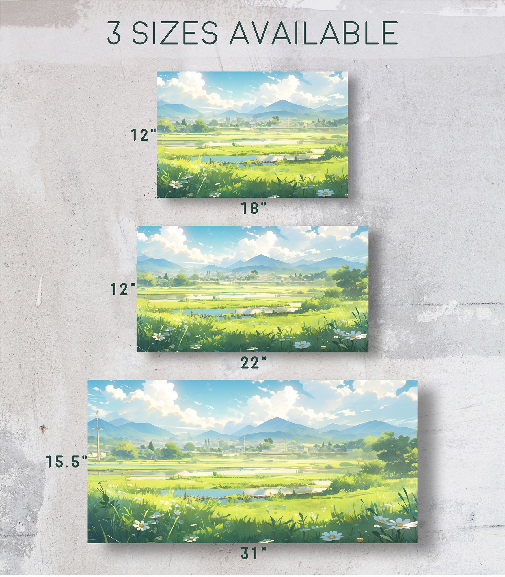 Ghibli Aesthetic Desk Mat, Anime Summer Decor, Ghibli Summer, Anime ...