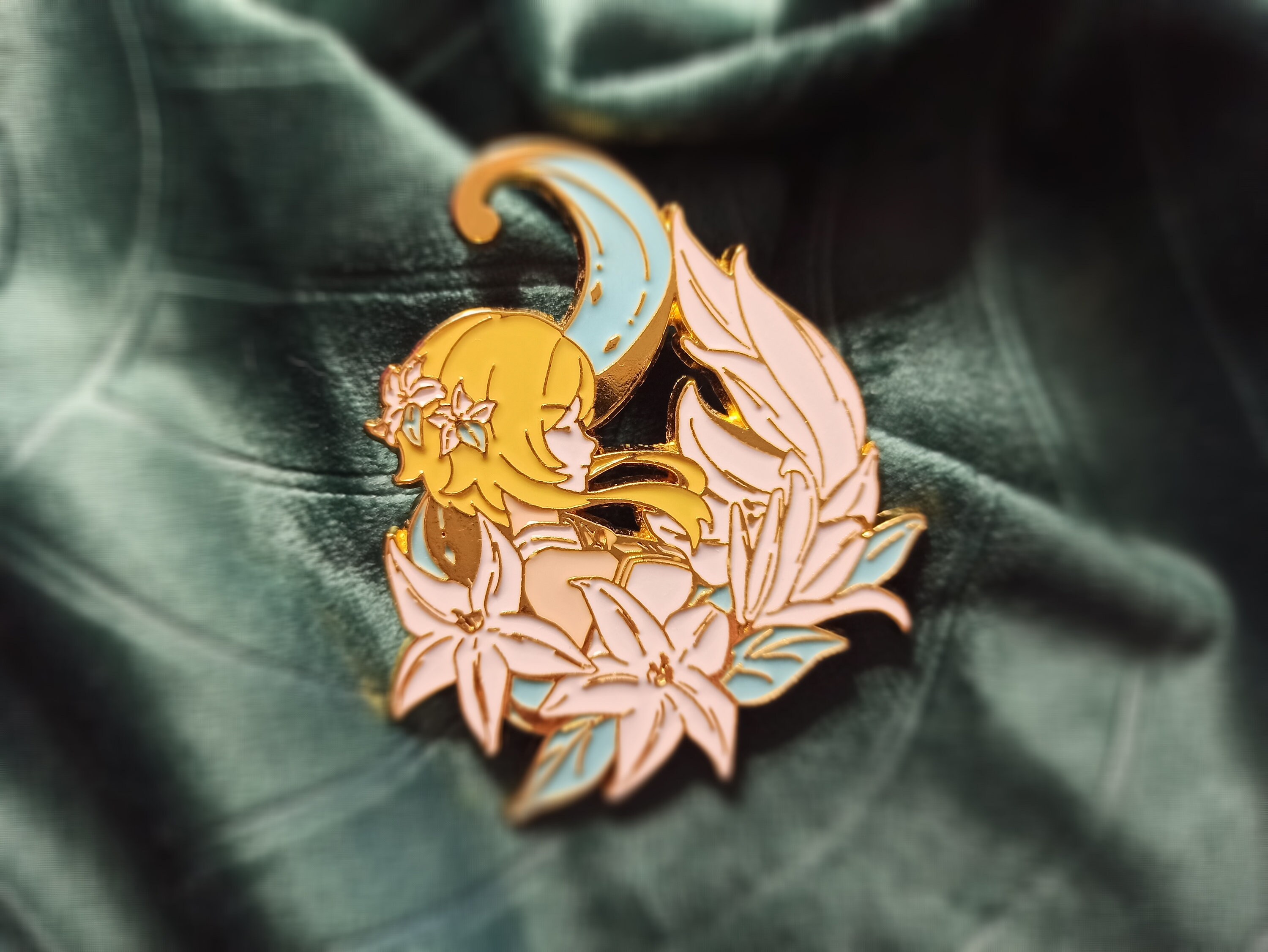 Genshin Impact Pin, Lumine Pin, Genshin Impact Lumine Enamel, Genshin ...