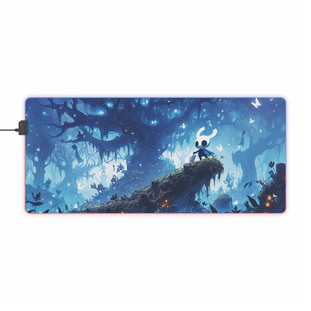 Hollow Knight RGB Mouse Pad, Hollow Knight Artwork Desk Mat, Gamer Room ...
