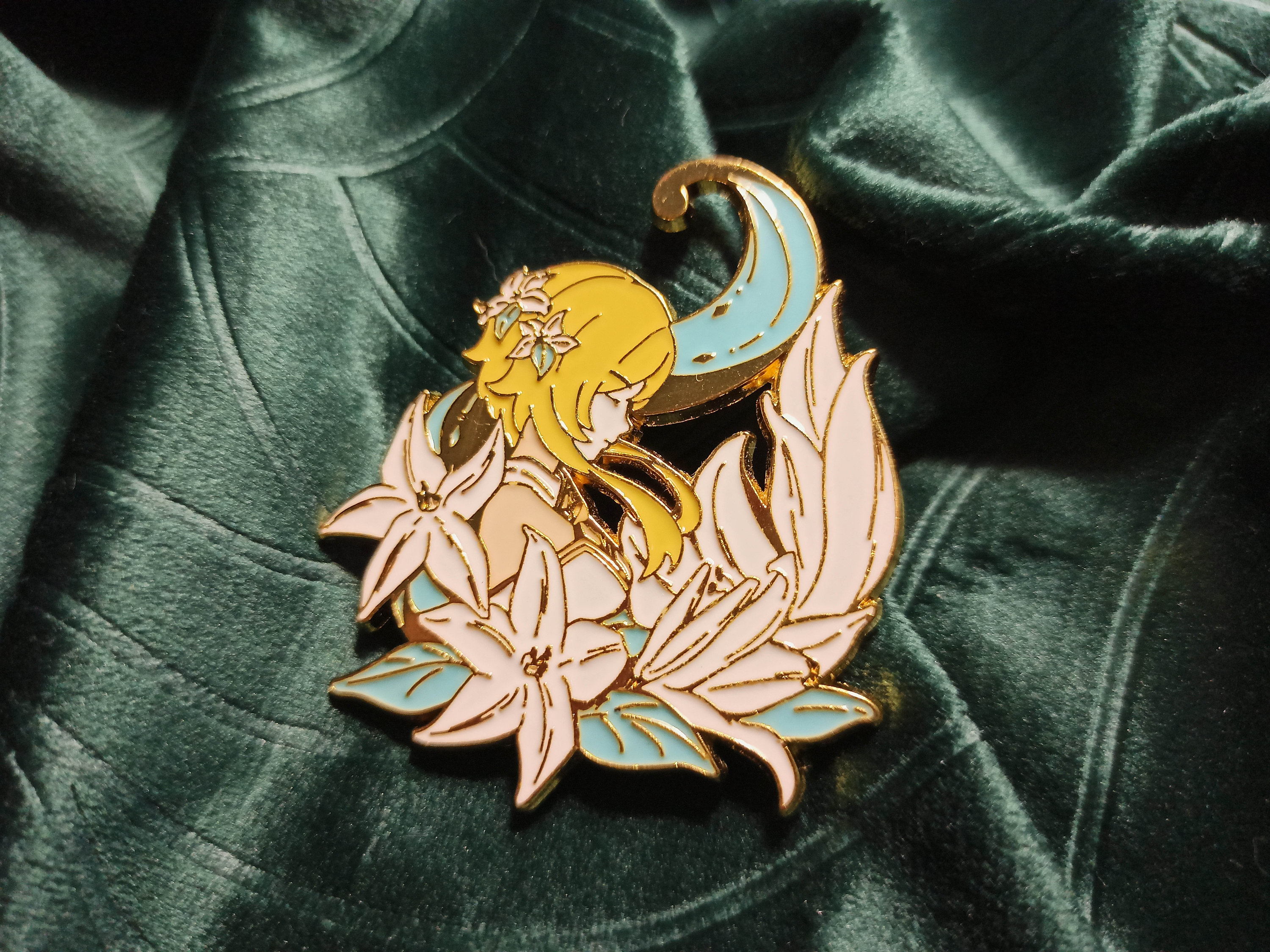 Genshin Impact Pin, Lumine Pin, Genshin Impact Lumine Enamel, Genshin ...