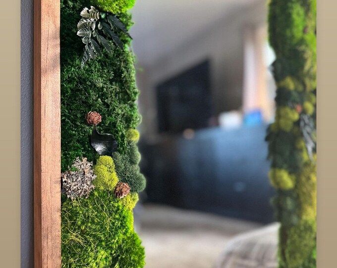 Moss Wall Mirror - Etsy