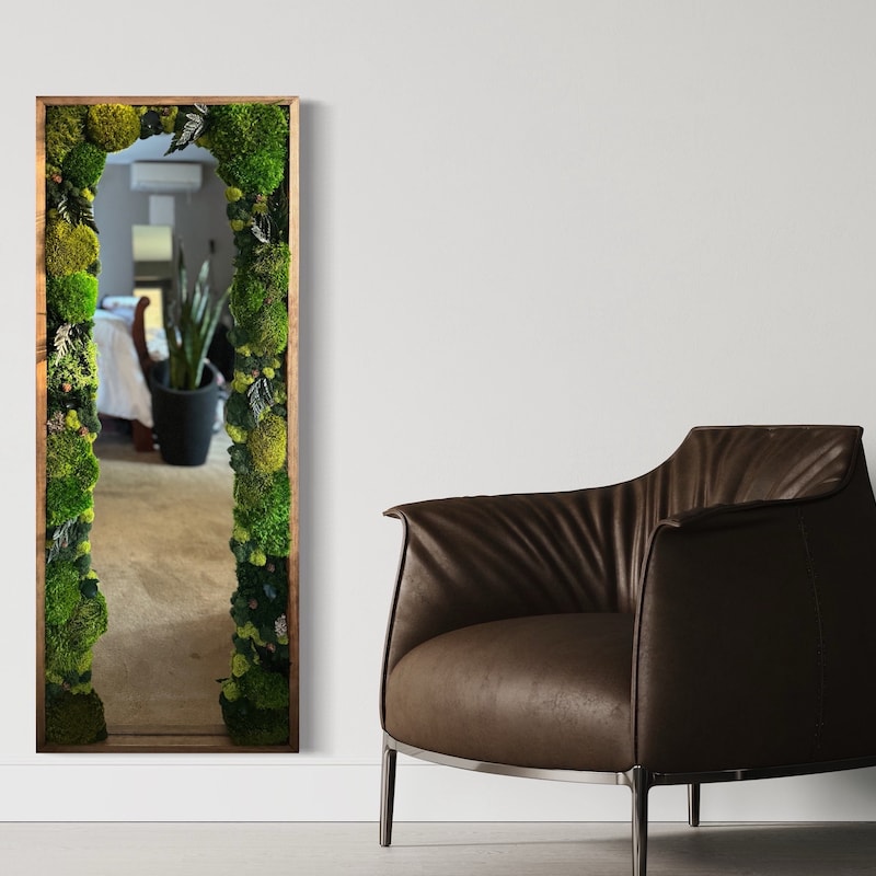 Moss Mirror - Etsy