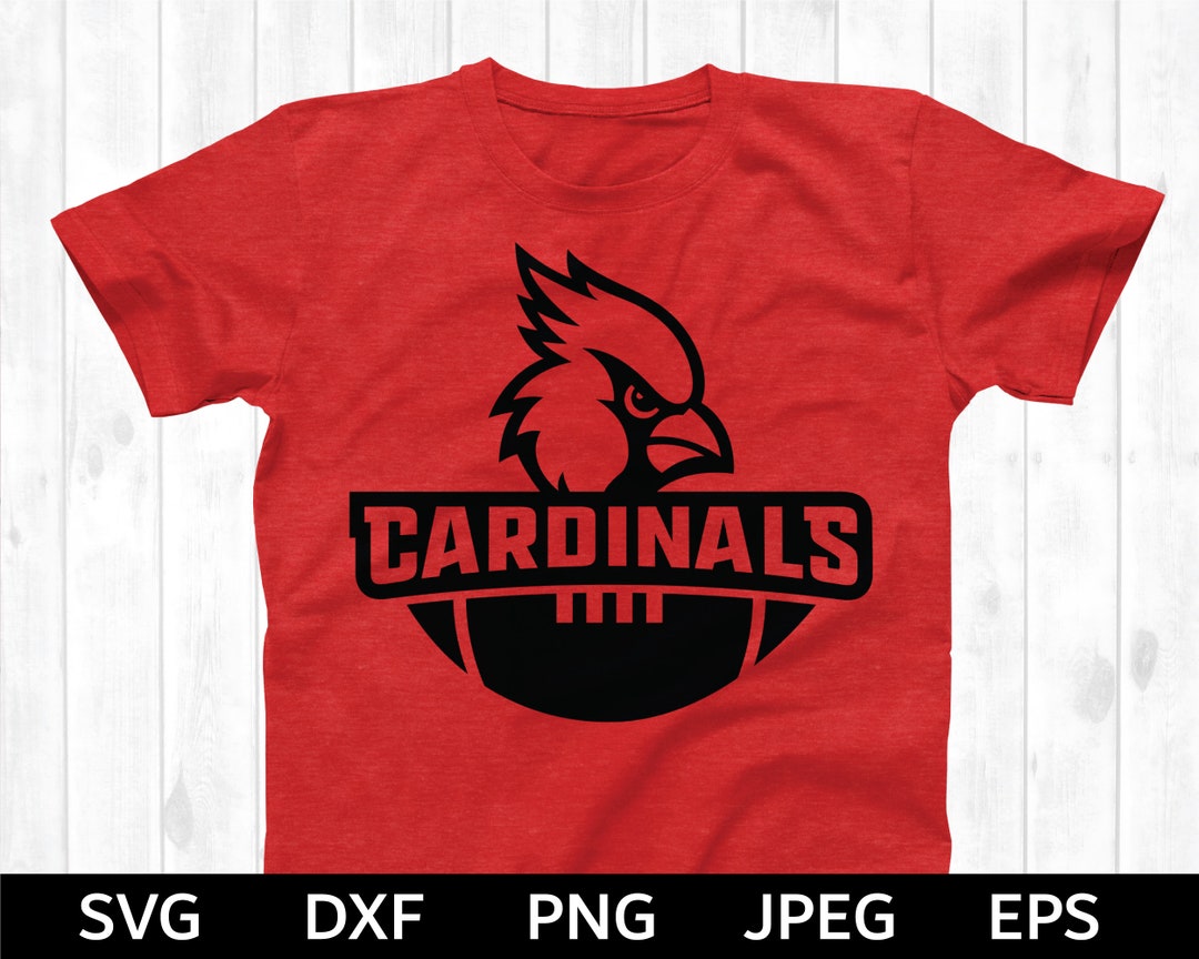 Cardinals Football SVG, Cardinals SVG, Football Cut File, Football ...