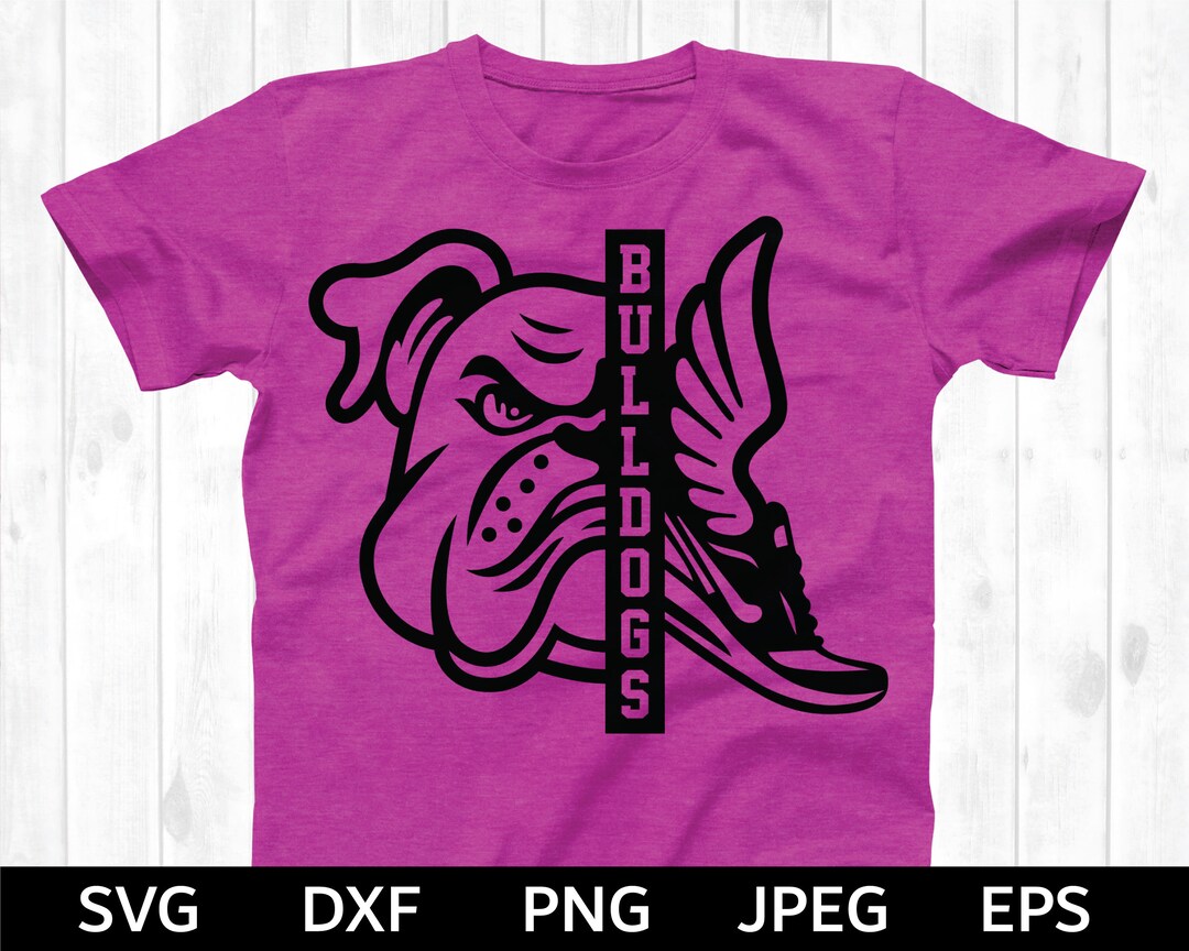 Bulldogs Track and Field SVG, Bulldogs SVG, Bulldogs Cut File, Track ...