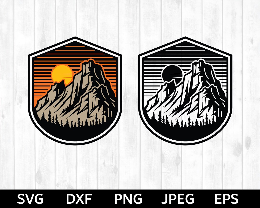 Outdoors Svg, Mountains Svg, Outdoors Svg Files for Cricut, Nature Svg ...