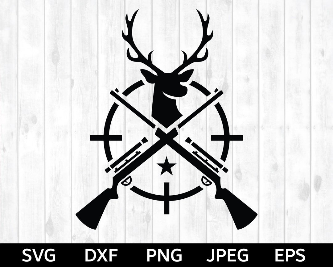 Hunting SVG, Deer Hunting SVG, Hunting Cut File, Hunting Rifles SVG - Etsy