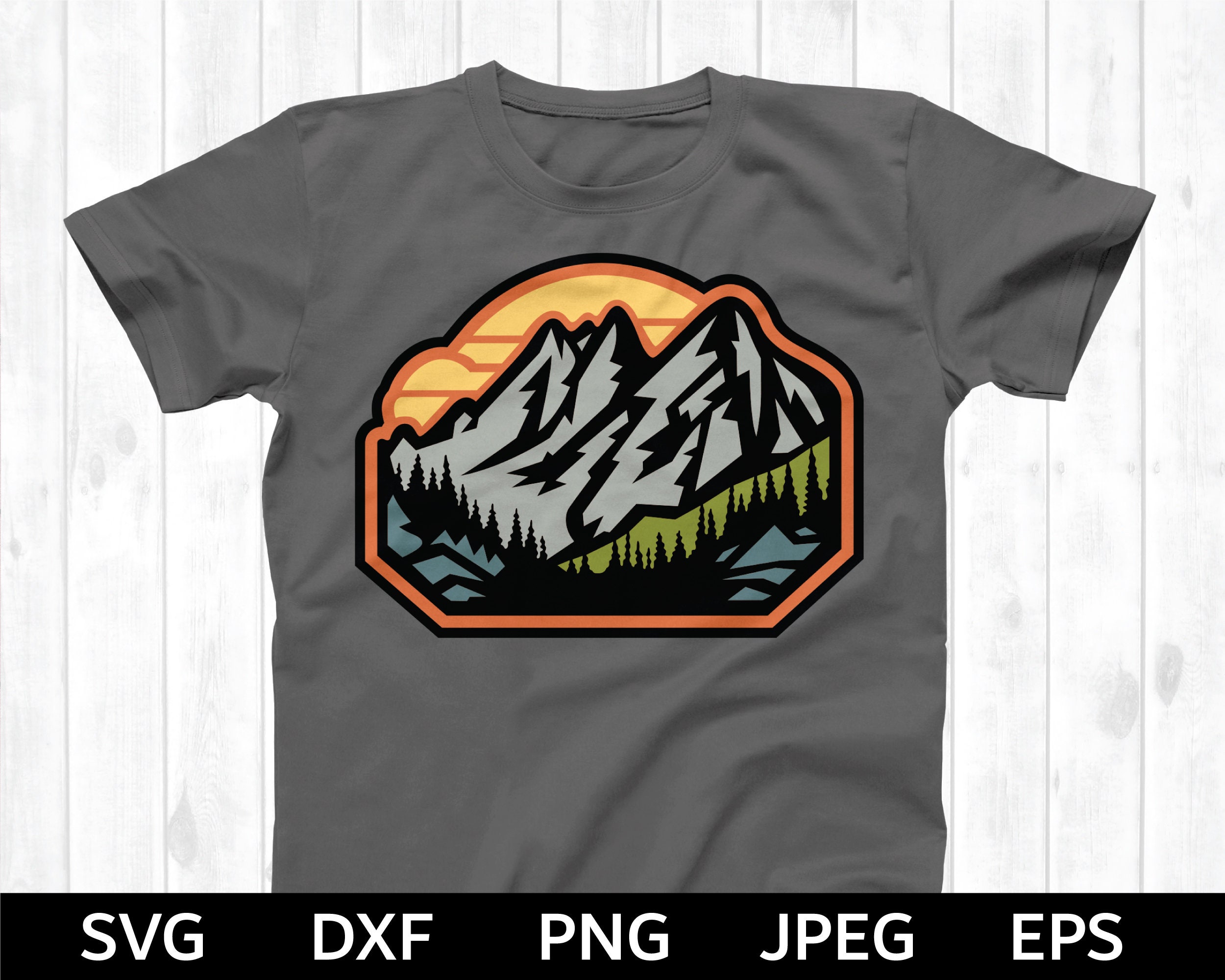 Outdoors Svg Mountains Svg Outdoors Svg Files for Cricut - Etsy Canada