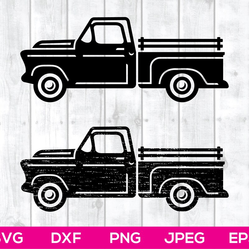 Pick up Truck Svg - Etsy