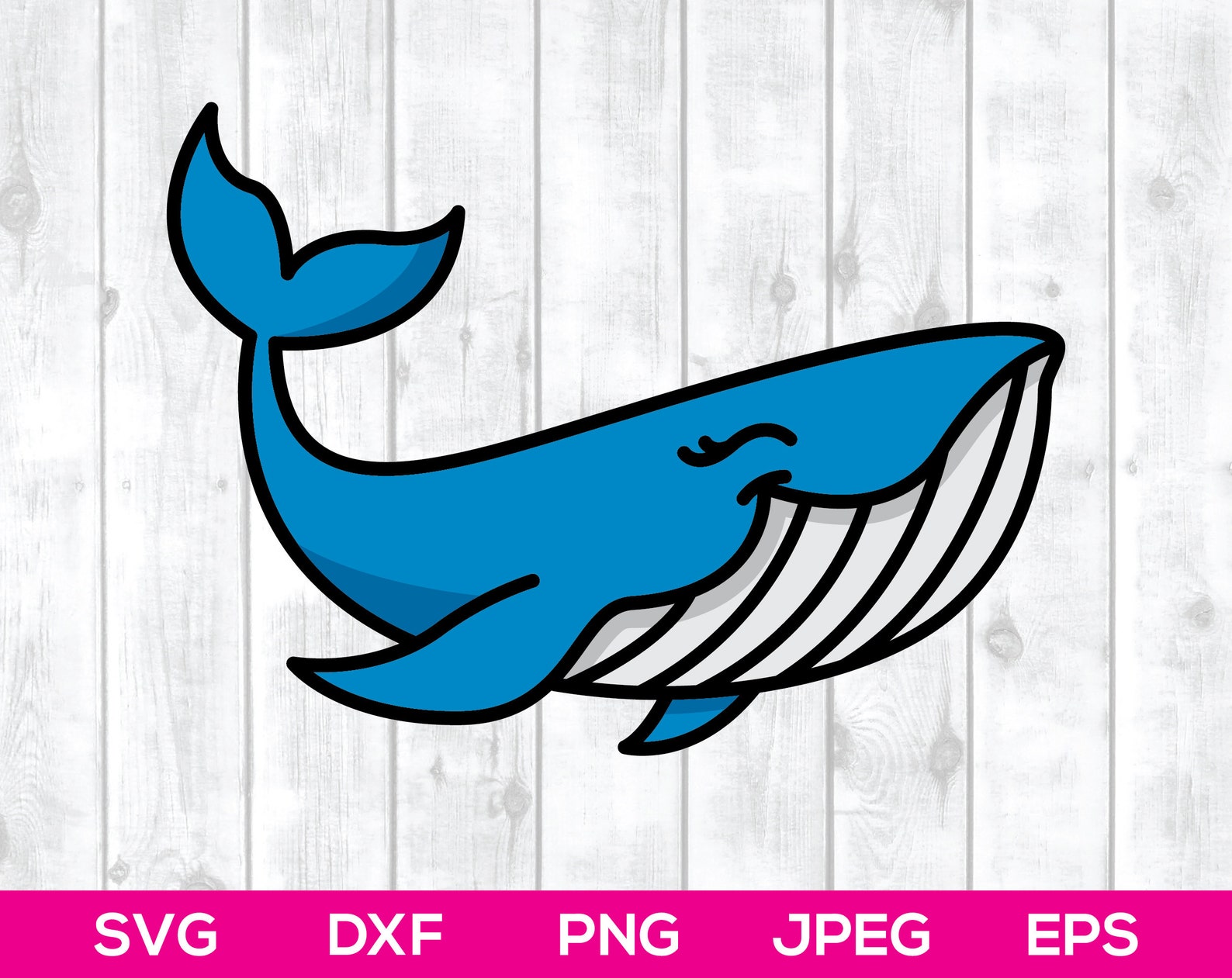 Whale SVG Whale DXF Whale Cut File Whale Cricuit Cut File - Etsy