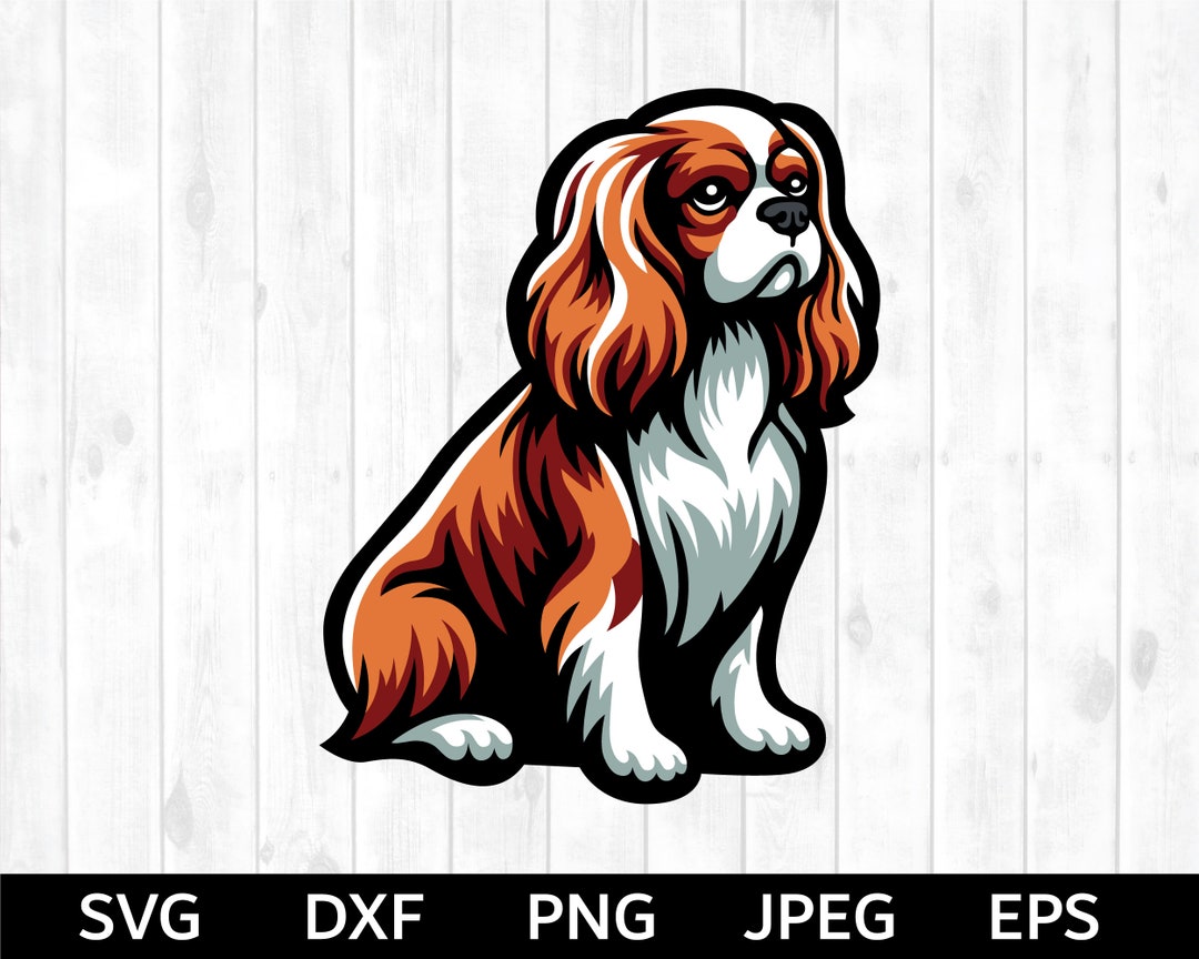 Cavalier King Charles Spaniel Svg, Cavalier King Charles Spaniel Png ...