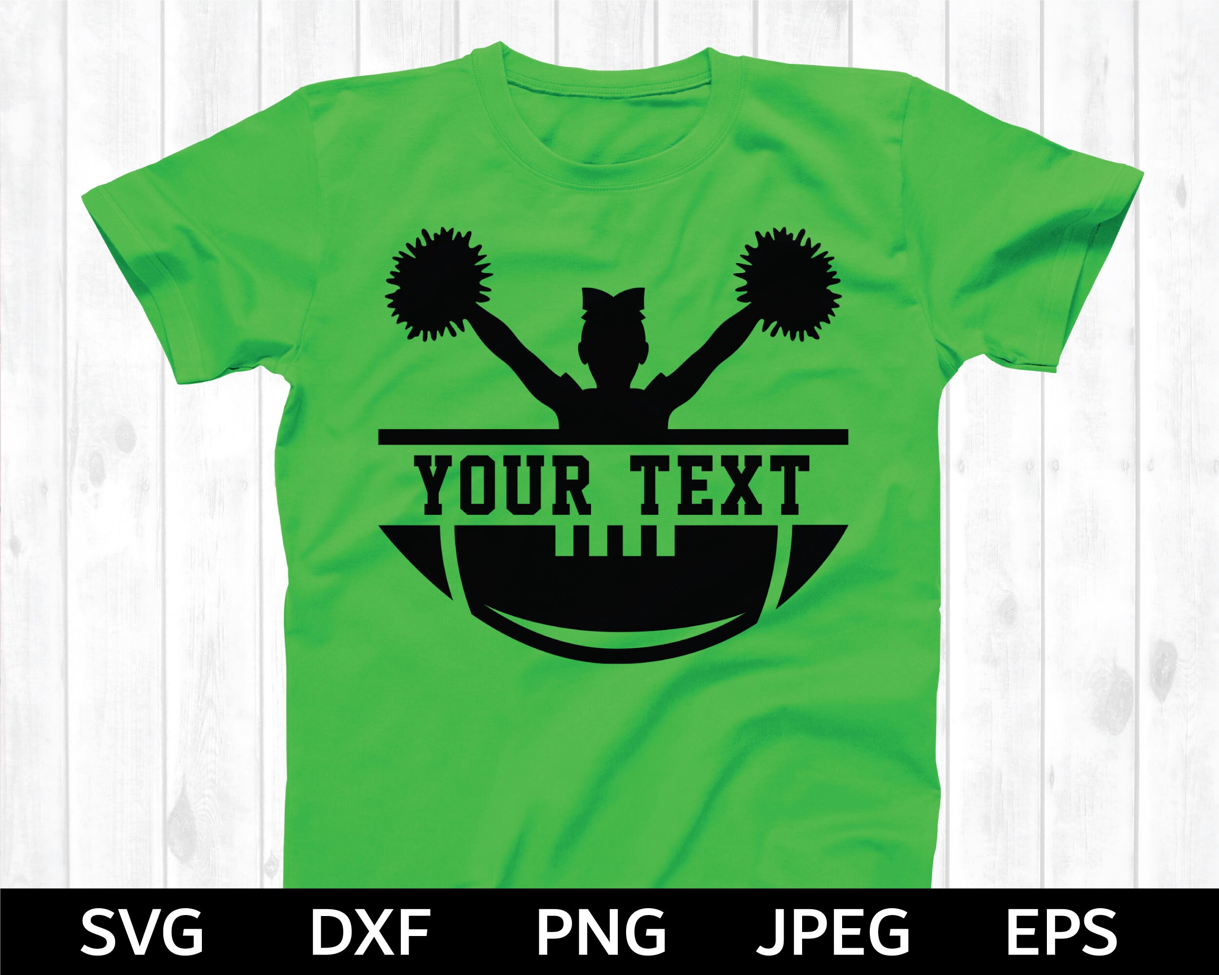 Cheer SVG, Cheerleading Split SVG, Cheerleading Silhouette & Cricut Cut ...