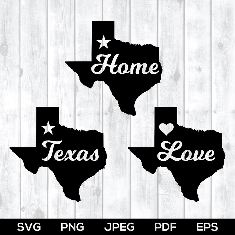 Texas SVG Texas Distressed Svg Texas Outline Texas State - Etsy
