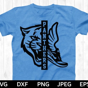 Panthers Track and Field SVG, Panthers SVG, Panthers Cut File, Track ...