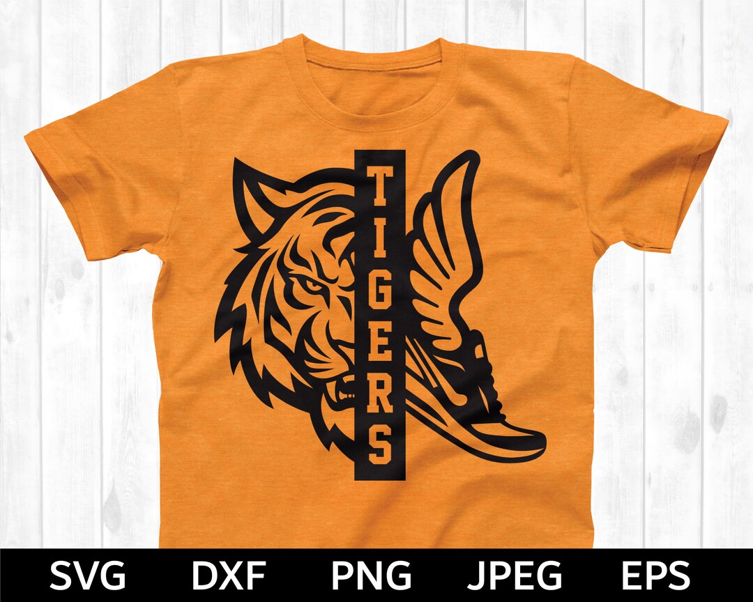 Tigers Track and Field SVG, Tigers SVG, Tigers Cut File, Track and ...