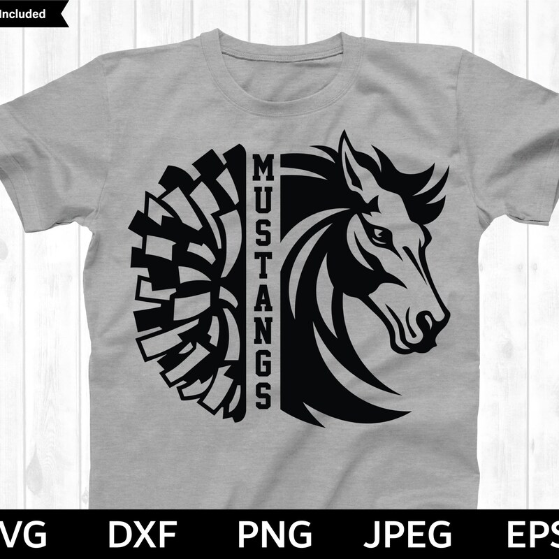 Mustang Cheer - Etsy