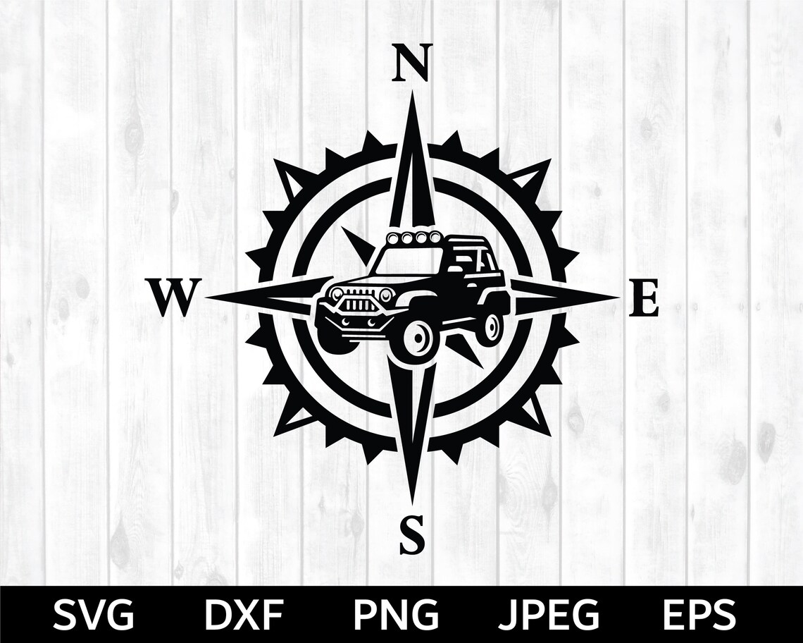 Jeep SVG Jeep Cut File Jeep Compass SVG Jeep Off Road | Etsy