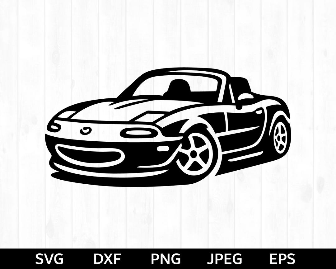 Miata Car Svg, Miata Truck Png, Miata Cut File, Miata Clip Art, Miata ...