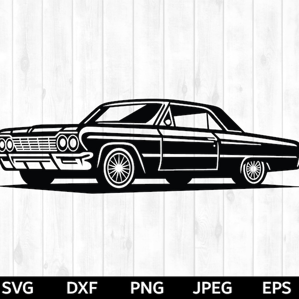 1964 Impala Svg - Etsy