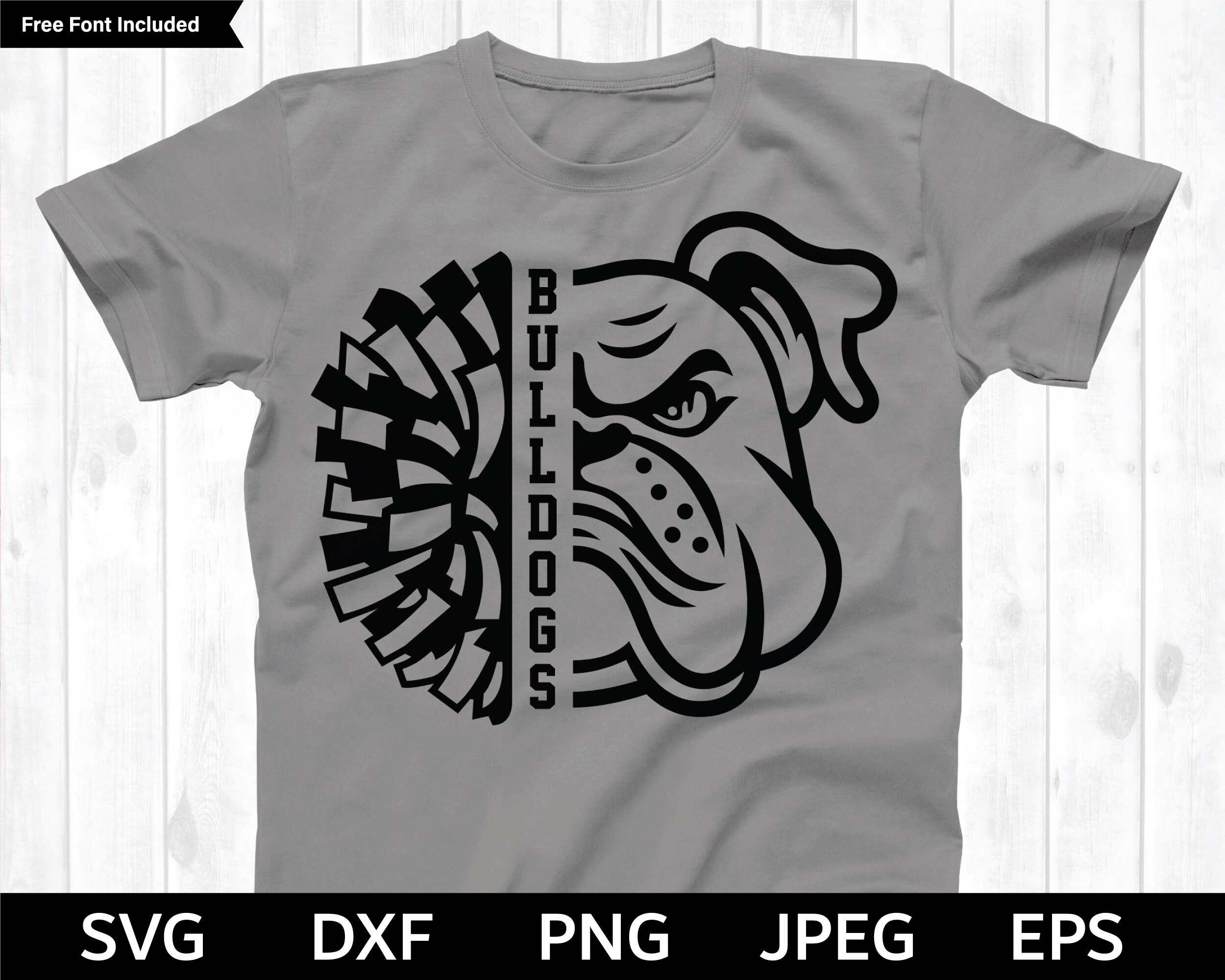 Bulldogs Cheer SVG Cheer SVG Cheer Cut File Cheer - Etsy Australia