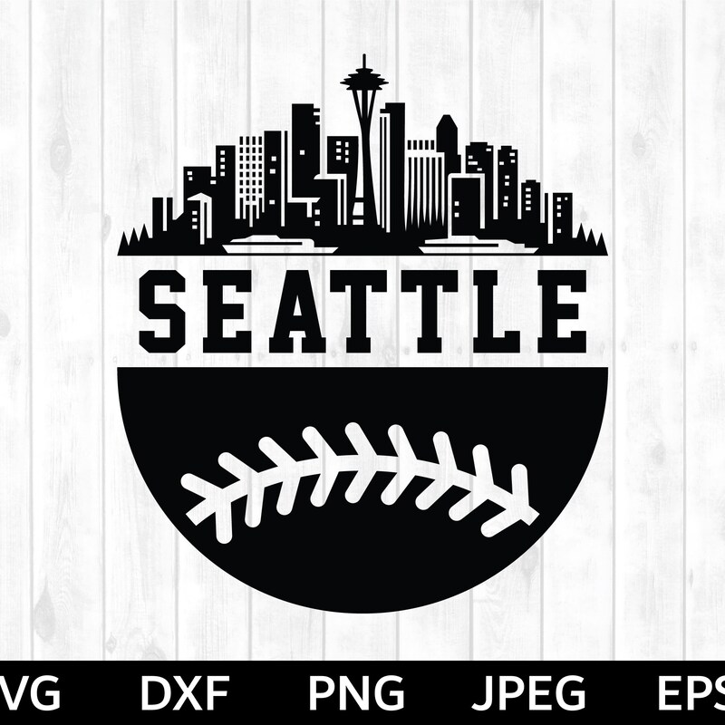 Seattle Mariners Clip Art - Etsy
